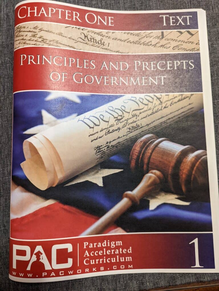 Principles and Precepts of Government: A High School Homeschool ...