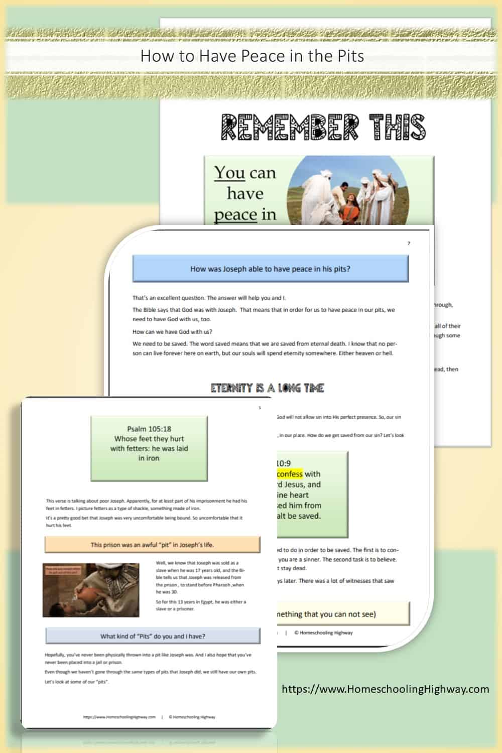 Bible Study for Young Teens: How to Have Peace in the Pits ...